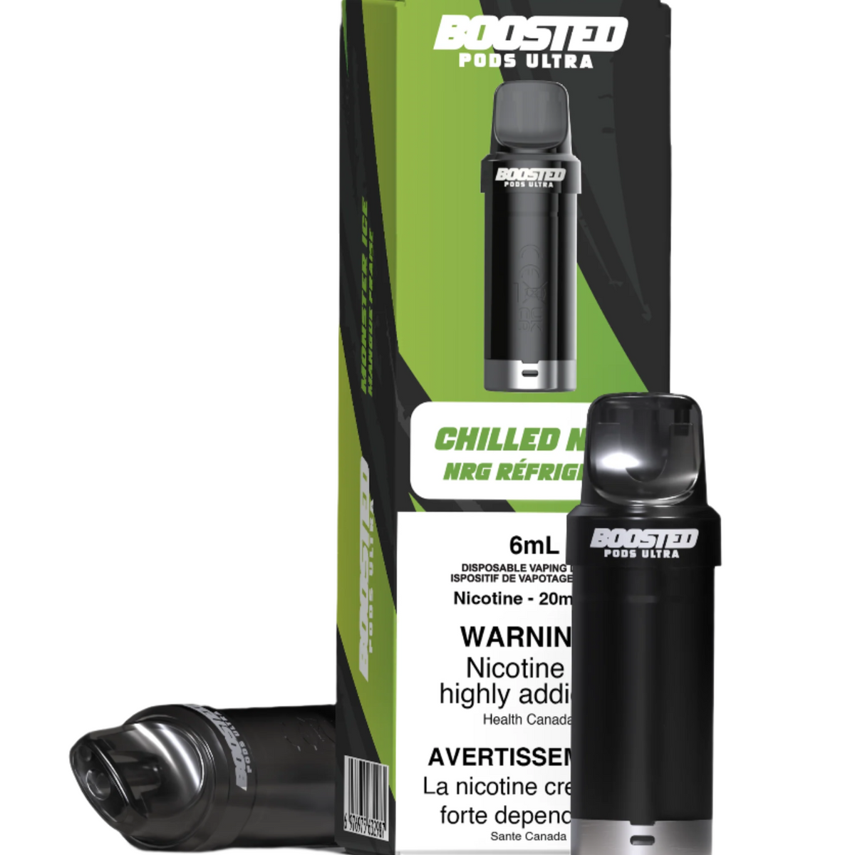 Boosted Pods ULTRA - Chilled NRG – Prime Vape