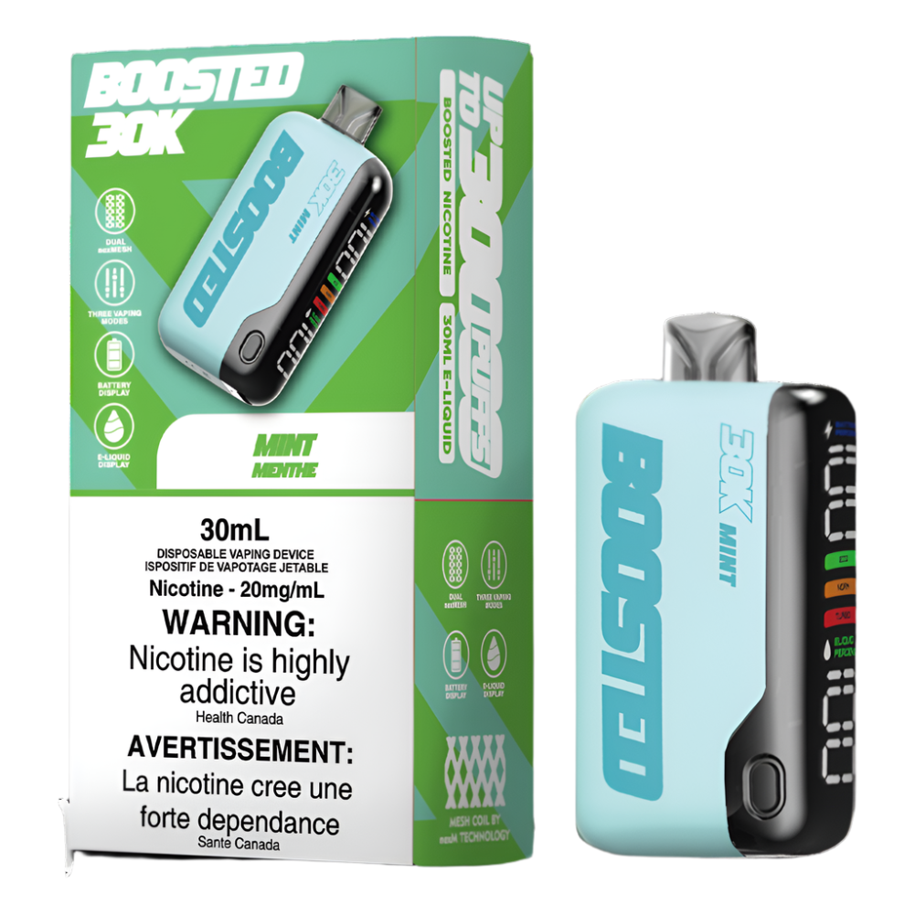 Boosted Bar 30K - Mint – Prime Vape