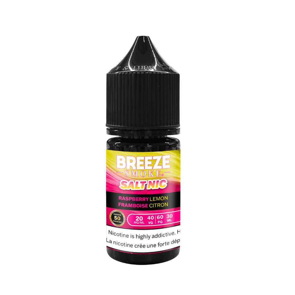 Breeze S50 - Raspberry Lemon 30 ml Salt – Prime Vape