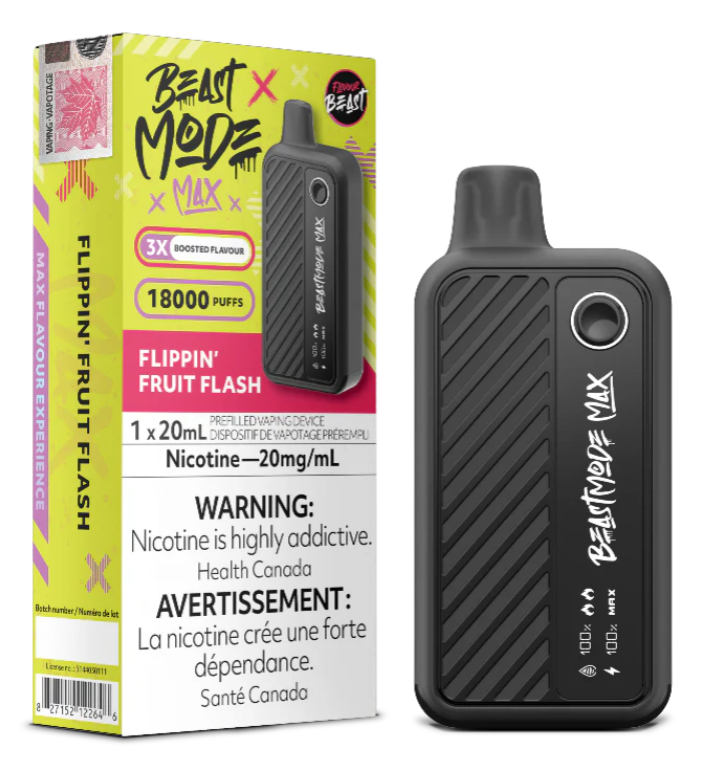 Flavour Beast Beast Mode Max 18K - Flippin Fruit Flash – Prime Vape