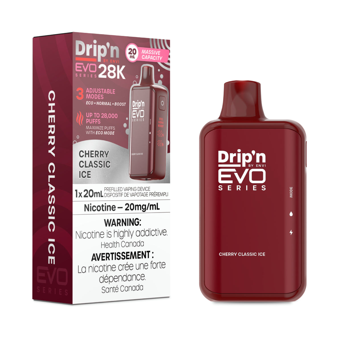 Drip'n Evo 28K - Cerise Classic – Prime Vape