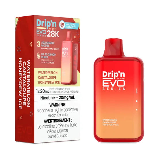 Drip'n Evo 28K - Watermelon Cantaloupe Honeydew Ice – Prime Vape