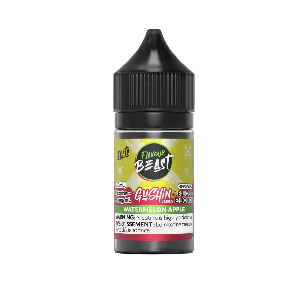 Flavour Beast Gushin Series - Watermelon Apple 30 ml Sel – Prime Vape