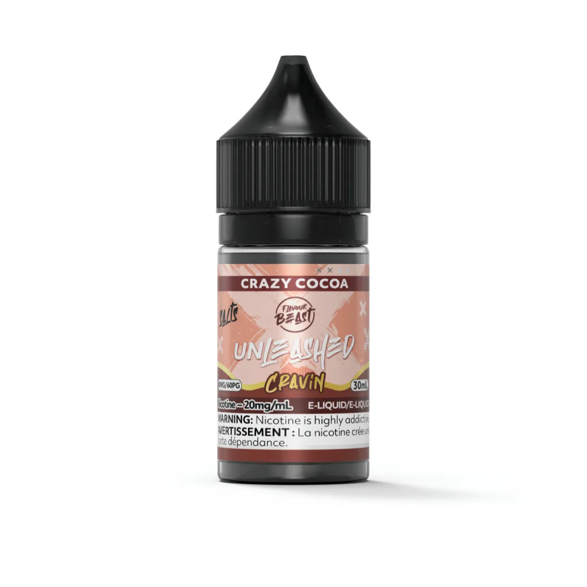 Flavour Beast Unleashed Cravin - Crazy Cocoa 30 ml Salt – Prime Vape
