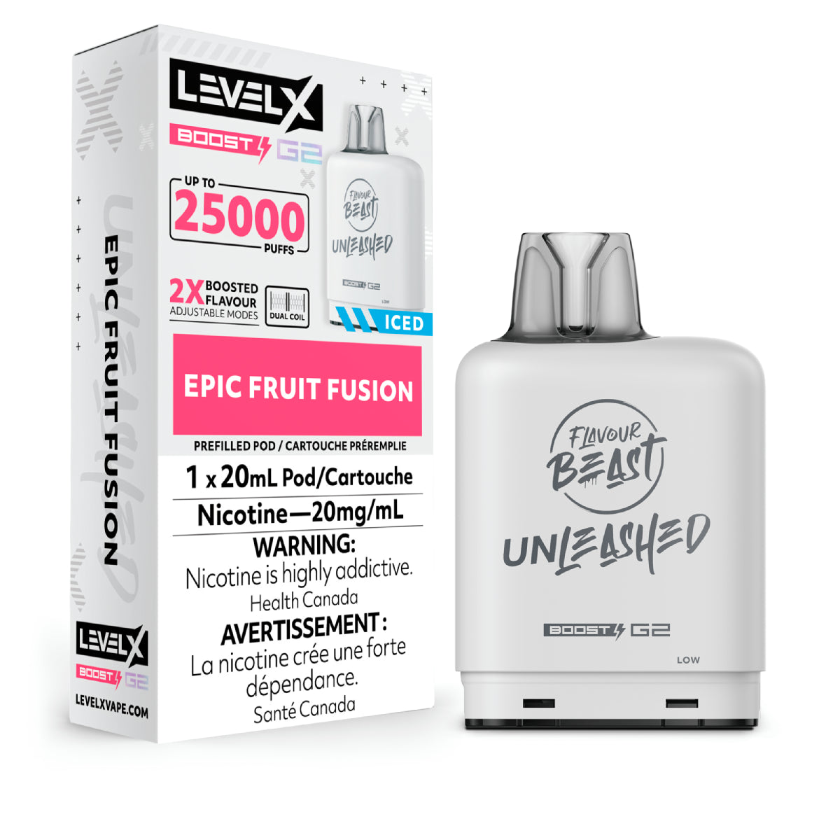 Flavour Beast Unleashed - Level X Boost G2 25k - Epic Fruit Fusion Ice ...